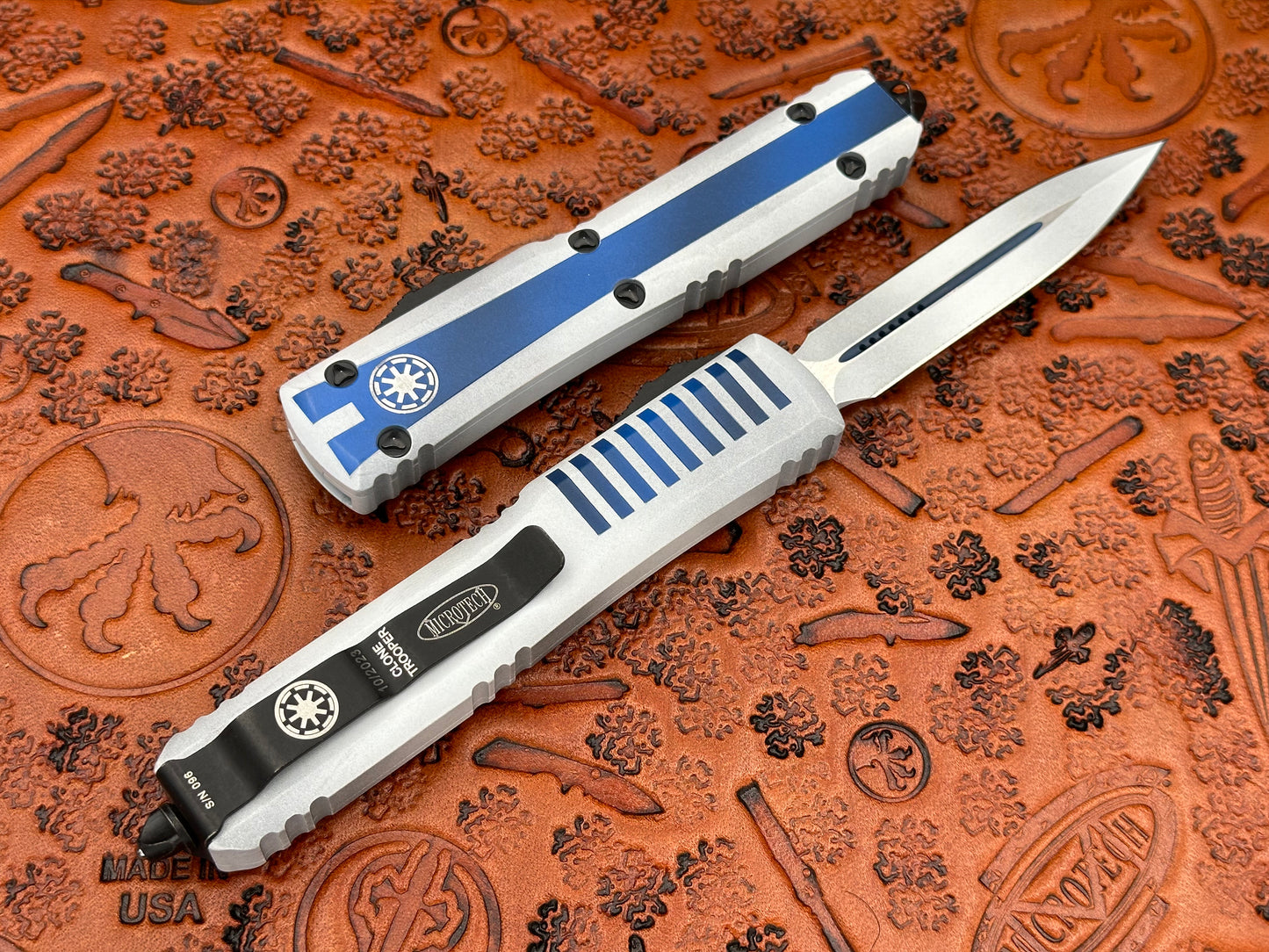 Microtech Knives Ultratech Clone Trooper Double Edge 122-1CO – Tristar Edge