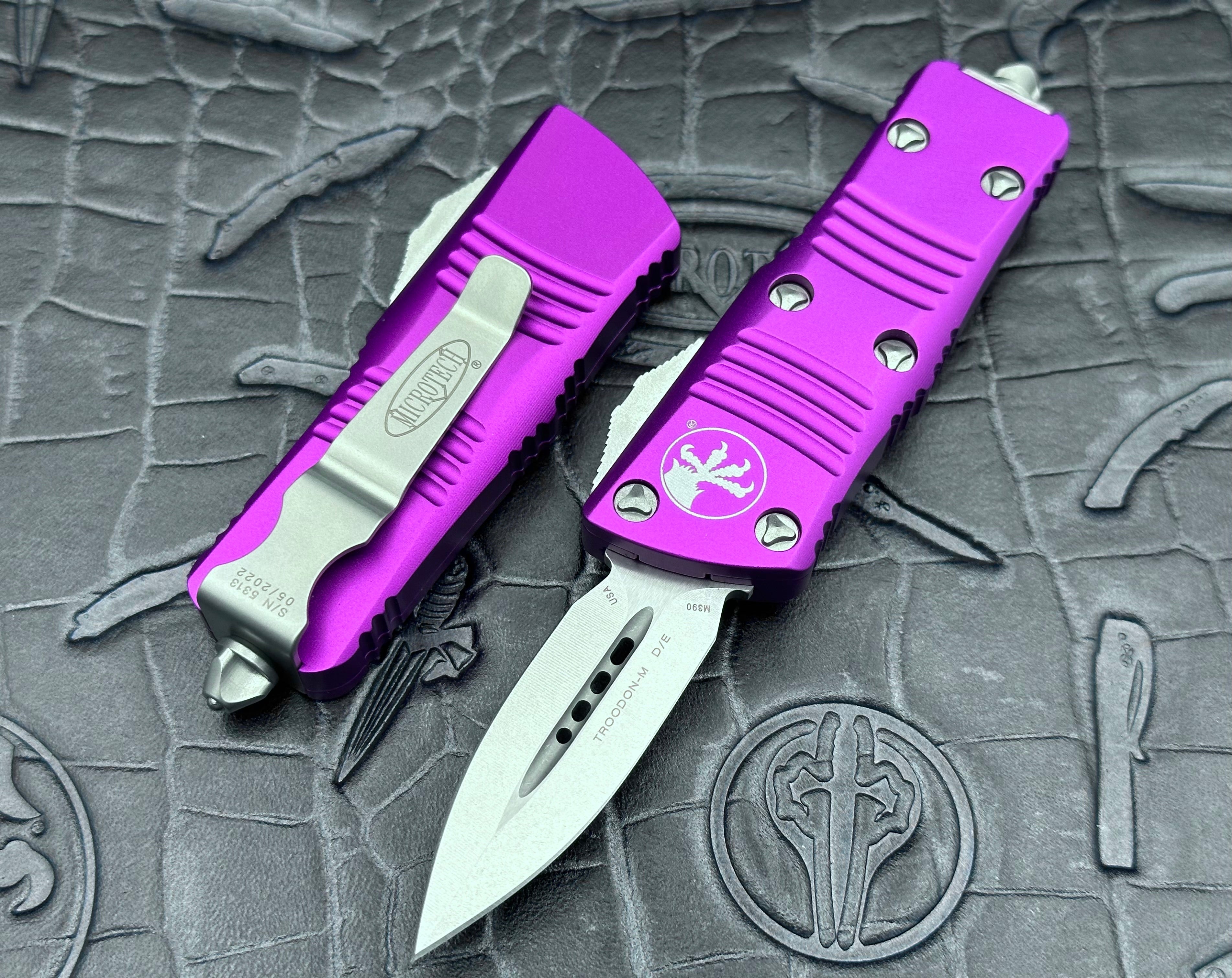 Troodon Mini D/E Violet Stonewash Standard 238-10 VI – Tristar Edge